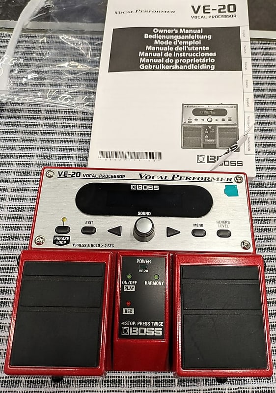 Boss VE-20 Vocal Effects Processor Vocal Effects Processor | Reverb