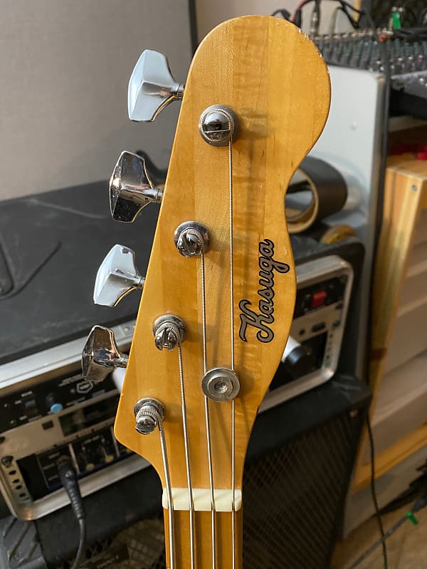 Kasuga precision bass '80s - Cream | Reverb