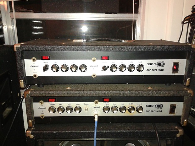 Sunn Concert Lead Silverface Vintage | Reverb