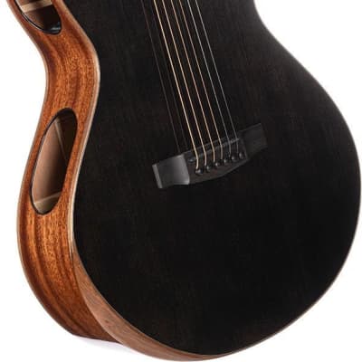 Cort MODERNBLACK Masterpiece Series Modern Concert Body Solid | Reverb