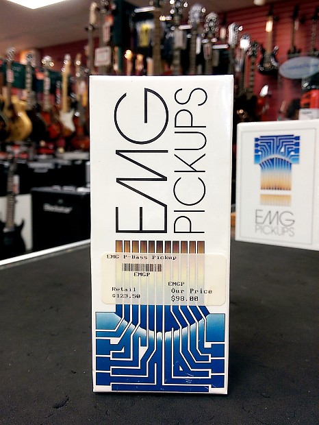 EMG EMG-P Active P-Bass Pickup - Black | Reverb