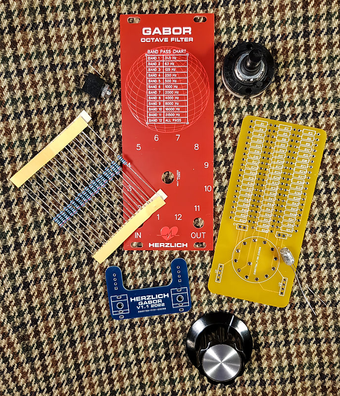 DIY Kit Passive Bandpass Octave Filter - Herzlich | Reverb Canada