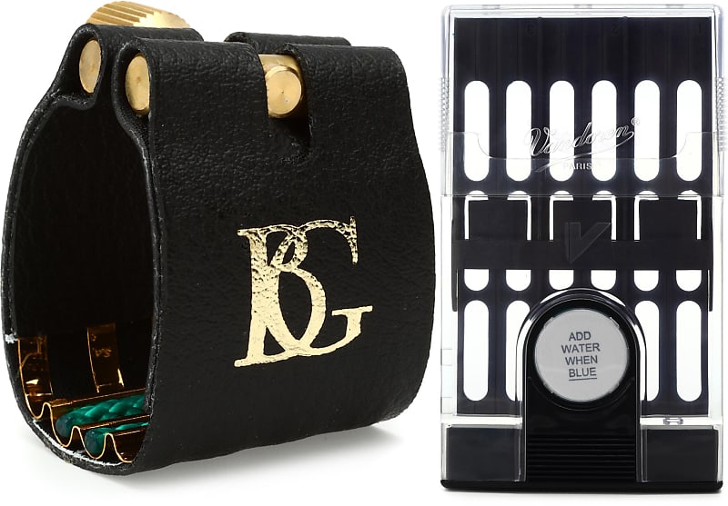 BG L13SR Super Revelation Tenor Saxophone Ligature - Black | Reverb