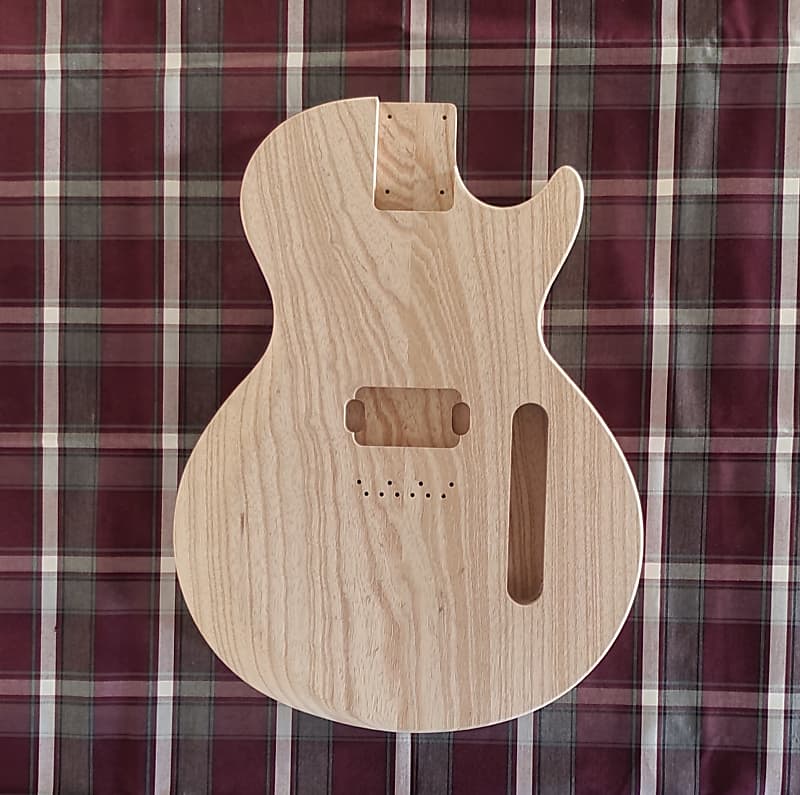 Woodtech Routing 2 Pc Swamp Ash Arm & Belly Cut Bridge | Reverb