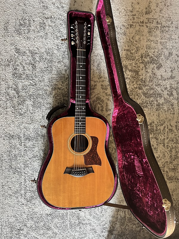 Taylor 750 1991 12 String Natural w/ K&K pickup | Reverb