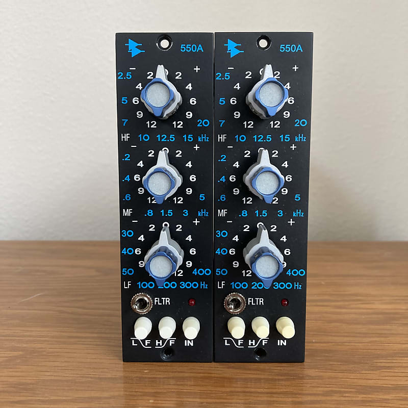 API 550A 500 Series 3-Band Equalizer Module (Pair) | Reverb