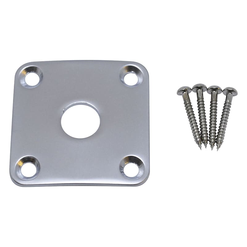 Curved Jack Plate & Screws for Gibson Epiphone Les Paul | Reverb