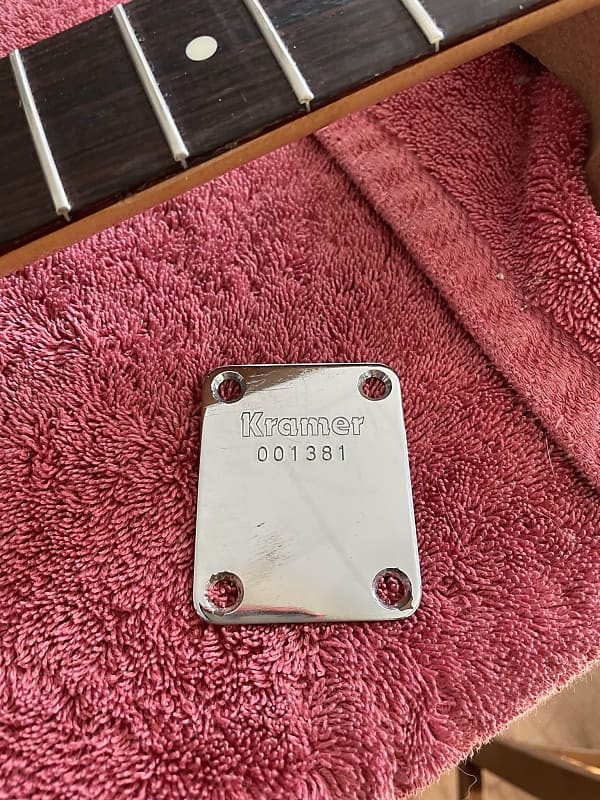 Kramer Focus neck plate | Reverb