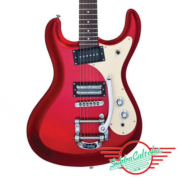 Danelectro The 64 Candy Apple Red offset electric guitar | Reverb
