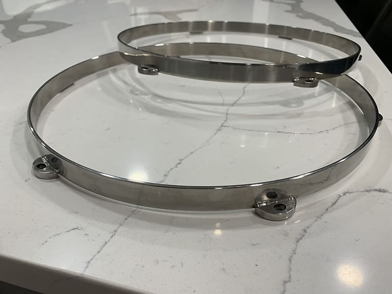 Angel drum hoops single flanged 13” Tom | Reverb