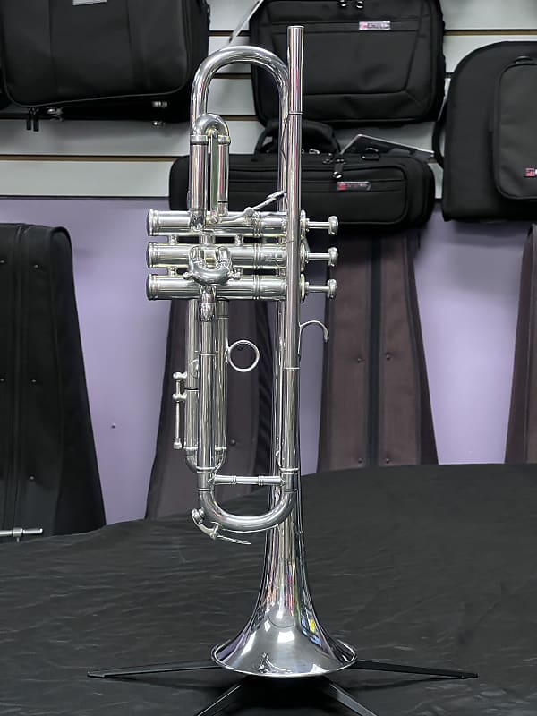 Los Angeles Benge 3X+ MLP Silver Plated Trumpet | Reverb