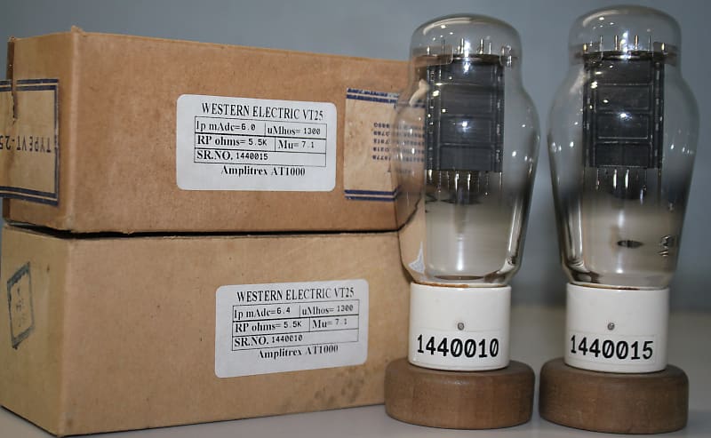 1MP VT25 WESTERN ELECTRIC Leaf Getter Made in USA Amplitrex | Reverb