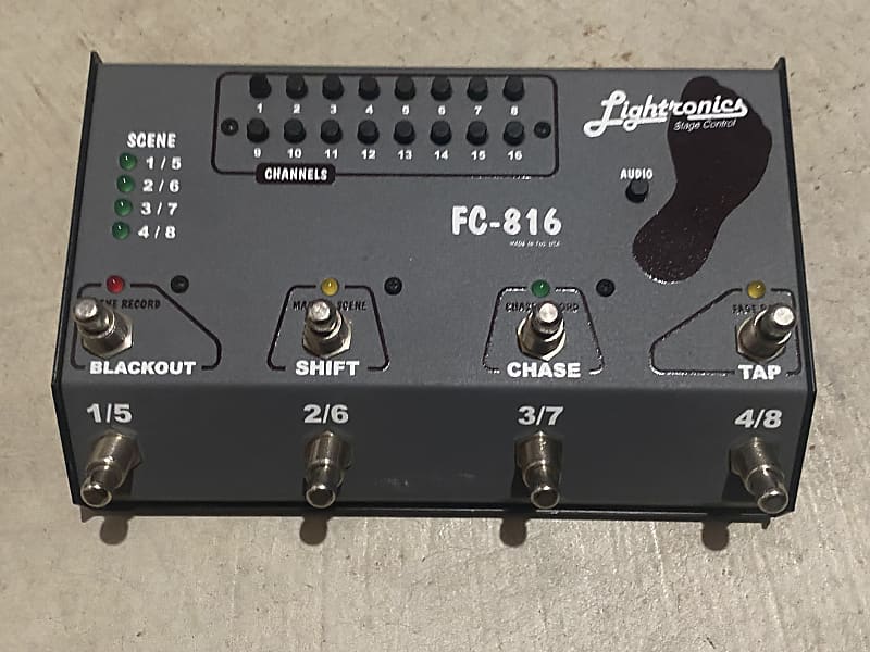 Lightronics FC-816 Foot Controller | Reverb