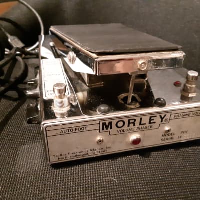 Morley PFV Volume Phaser 70's Chrome | Reverb