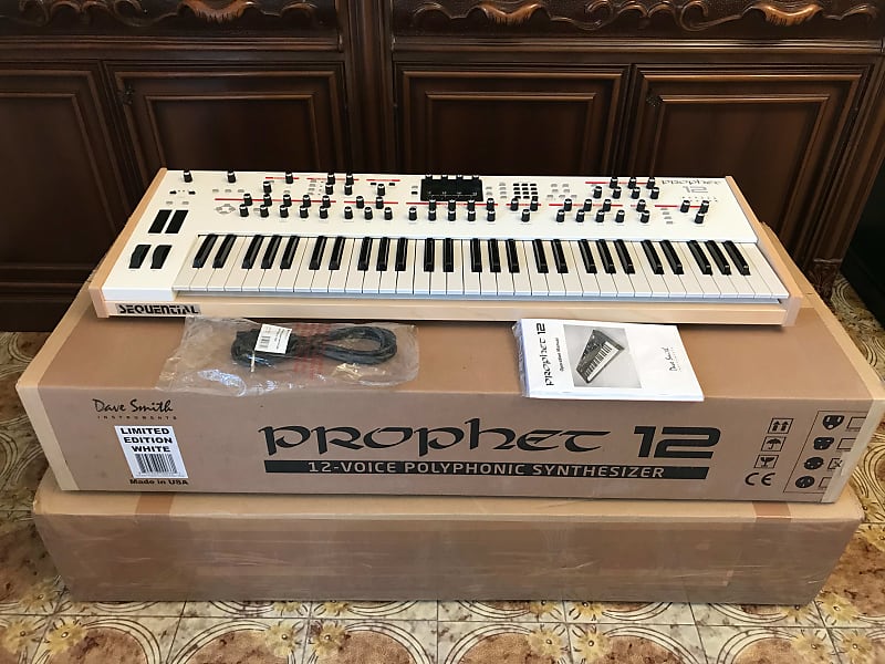 D.S.I. - SEQUENTIAL PROPHET 12 L.E. White 2019 with | Reverb UK