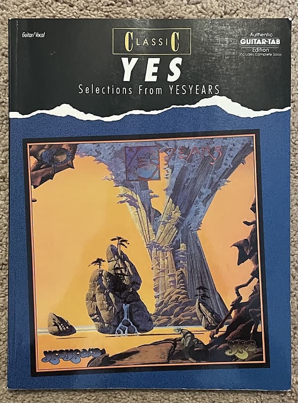 Yes - Selections from Yesyears Tab Book | Reverb