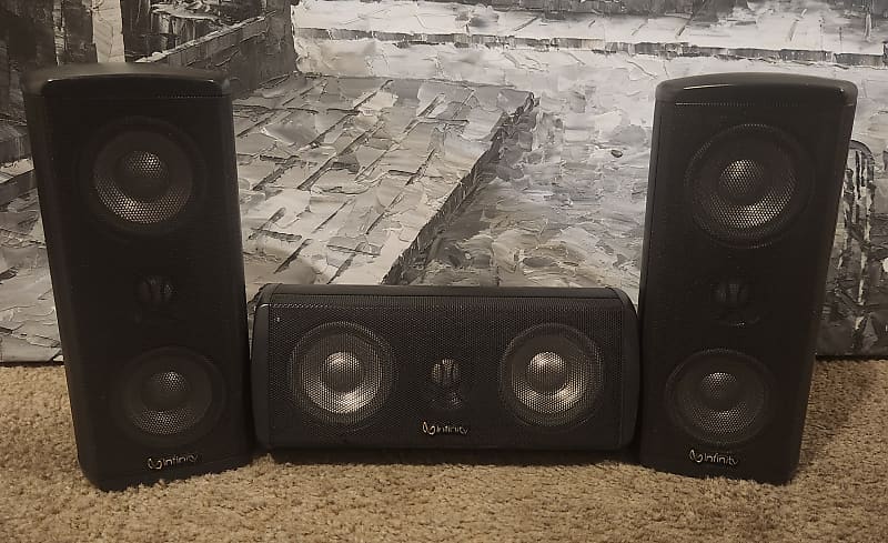 Infinity Infinity SAT 3 satellite speakers TSS-1100 | Reverb