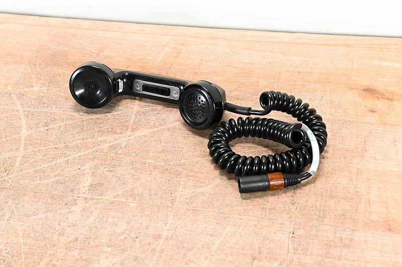 Clear-Com HS-6 Telephone-Style Intercom Handset CG000U5 | Reverb