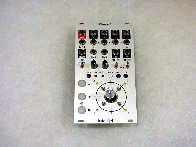 Intellijel Planar 2 Vector Mixer + Quad Panner | Reverb