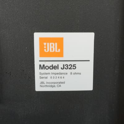 JBL Model J325 3 Way Floor Speaker | Reverb