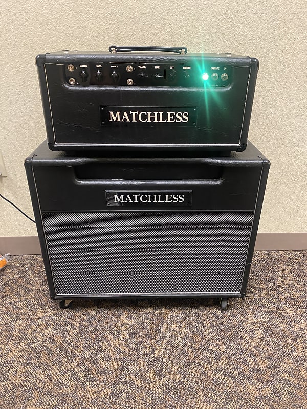Matchless HC 30 Head and 2x12 Cab - Black | Reverb