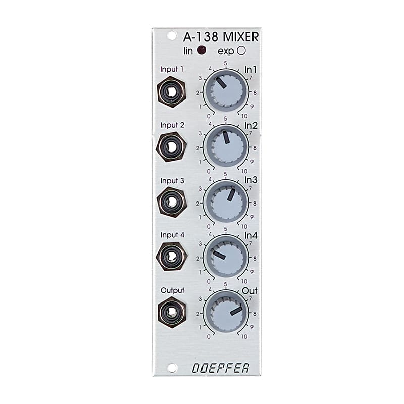 Doepfer A-138B Modular Synthesizer Mixer - Mixer Modular | Reverb