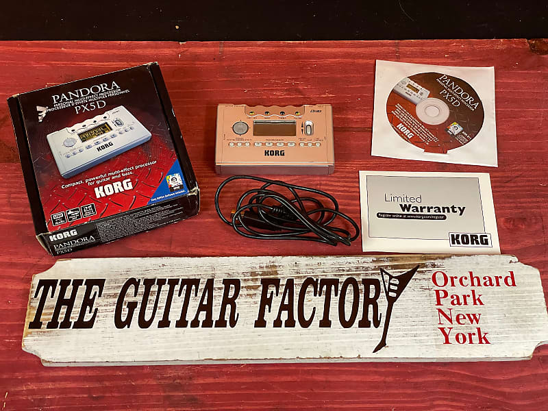Korg PX5D Pandora Multi Effect Processor With Original Box | Reverb