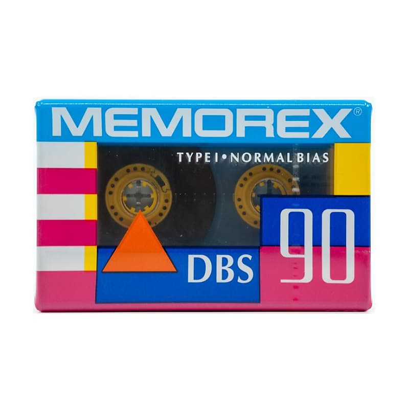 Vintage Memorex DBS 90 Type I Cassette Tape | Reverb