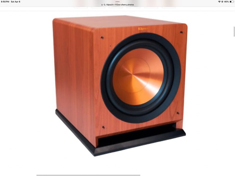 Klipsch r-112sw 12” Subwoofer Rp-112sw 2022 - Ebony | Reverb