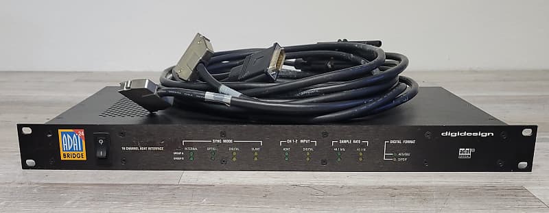 Digidesign ADAT Bridge 24 Bit with Digilink Cables | Reverb