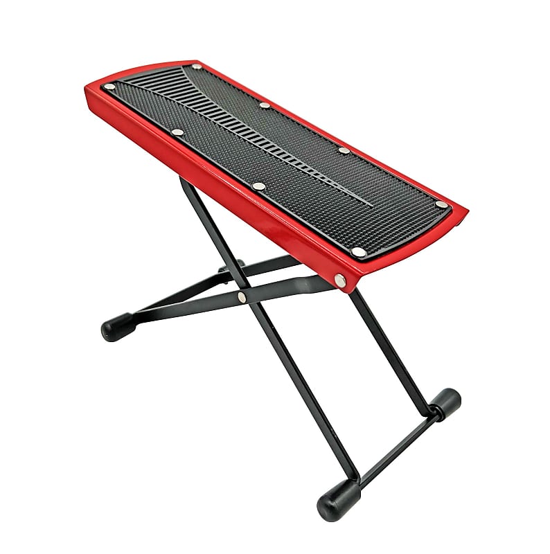 5 Core Guitar Foot Stool Height Adjustable Folding Leg Rest | Reverb
