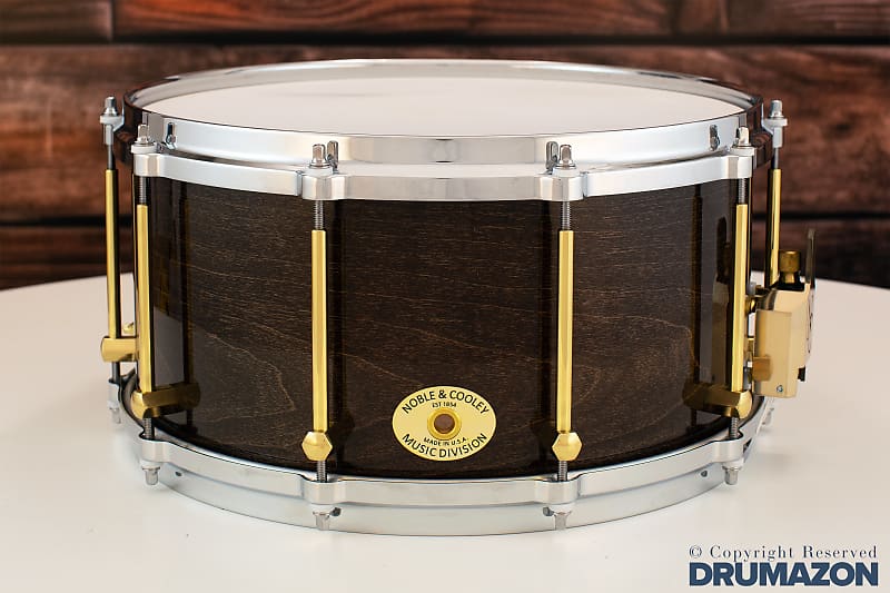 NOBLE & COOLEY 14 X 7 SS CLASSIC SOLID MAPLE SHELL SNARE | Reverb