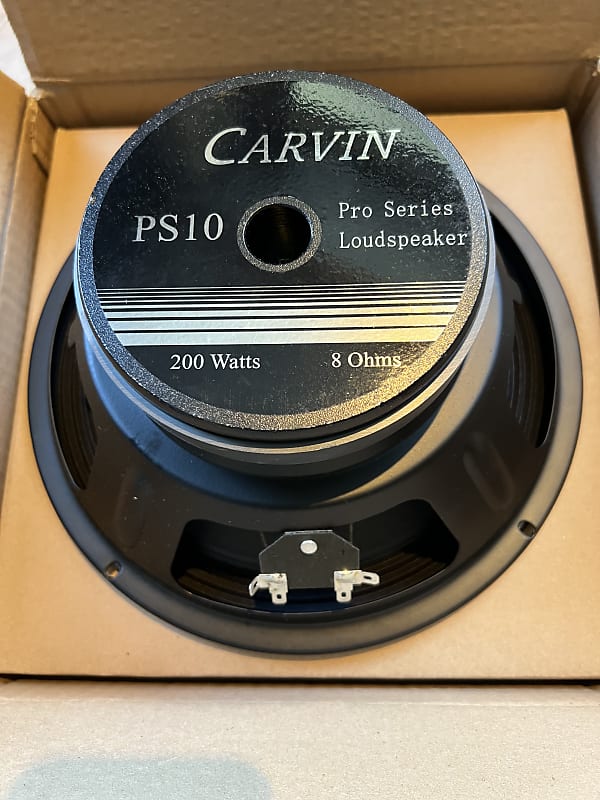 Carvin PS10 Bass replacement speaker 2000’s - Black. 200 | Reverb