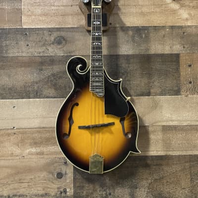 Michael Dubova F Style Mandolin 2016 Amber | Reverb