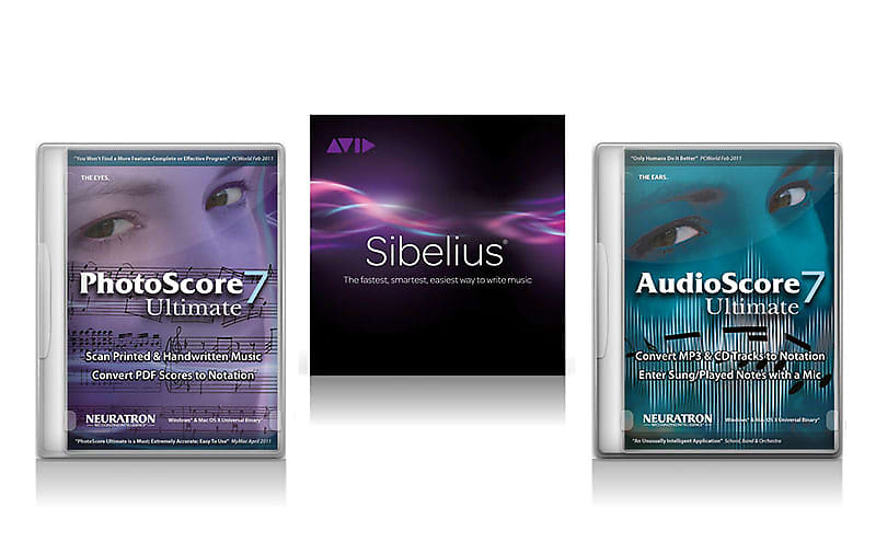 Avid Sibelius 8 plus PhotoScore Ultimate & AudioScore | Reverb