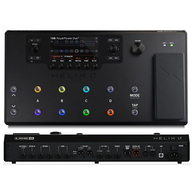 LINE 6 HELIX LT Dual DSP HXTM Guitar / Bass Amp Multi-FX | Reverb