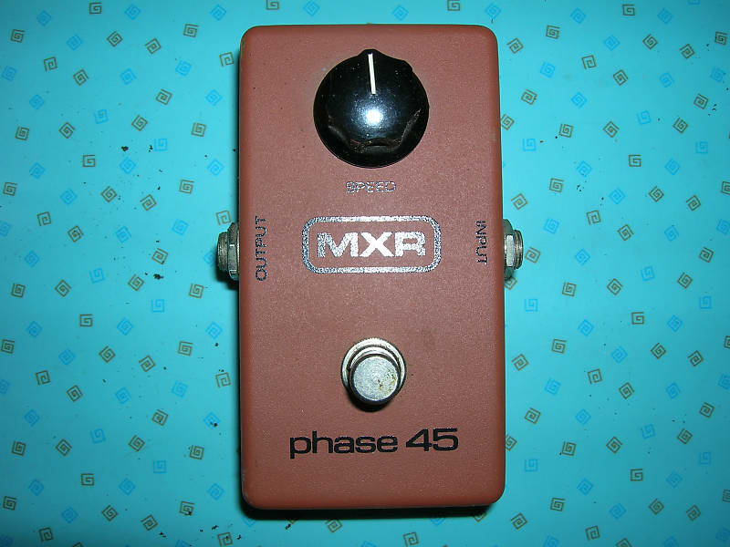 MXR PHASE 45 late 1970s-1980s - orange brown | Reverb UK