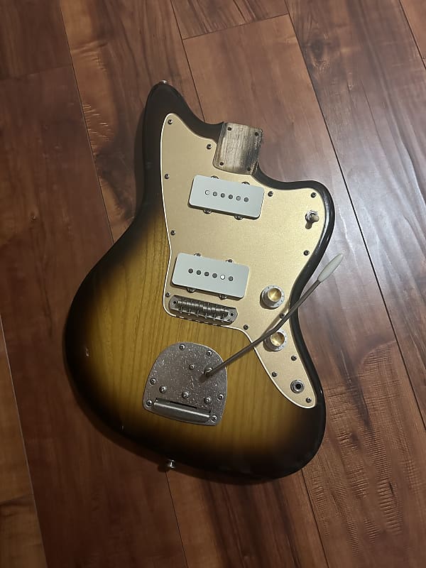 BloomDoom Loaded Jazzmaster Body - 2-Tone Sunburst Nitro | Reverb