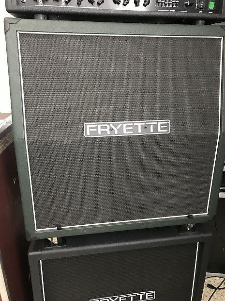 VHT Fryette GREEN Fat Bottom 4 x 12 Slant | Reverb