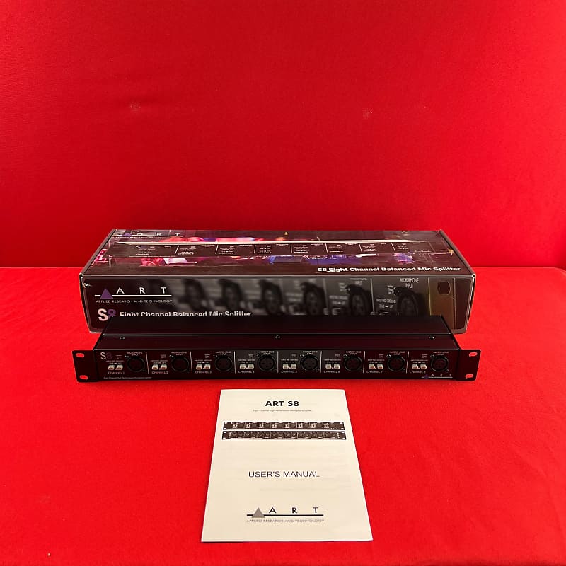 [USED] ART S8 Eight Channel Mic Splitter | Reverb