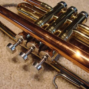 RARE Vintage 1956 Conn USA Director Trumpet with Copper Bell | Reverb