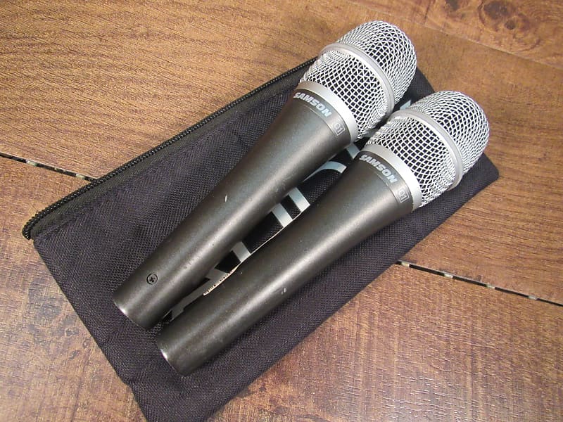 (Pair) Samson Q1 Handheld Condenser Microphones Live or | Reverb