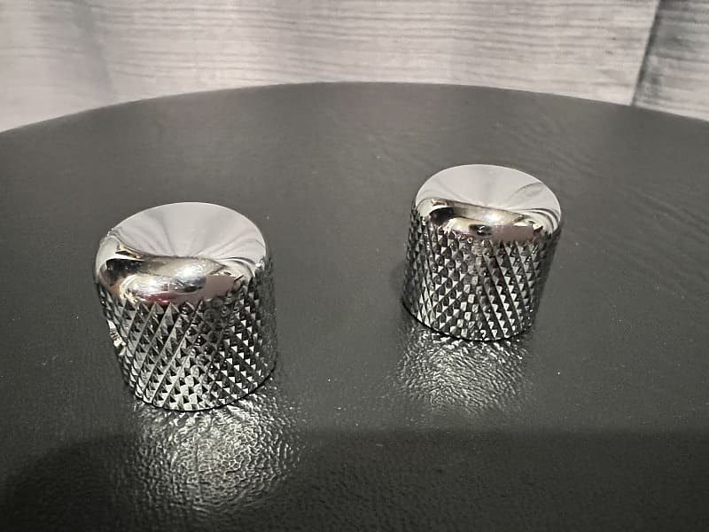 Gotoh Telecaster Knobs (Dome) Silver | Reverb