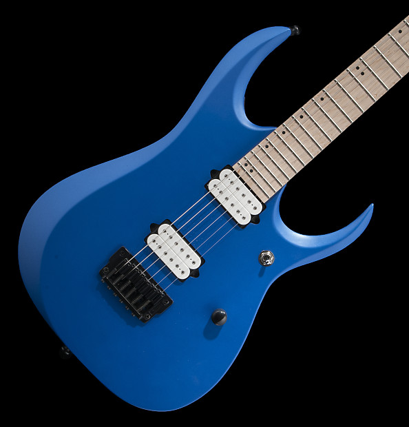 Ibanez RGD Iron Label Electric Guitar - Laser Blue Matte | Reverb