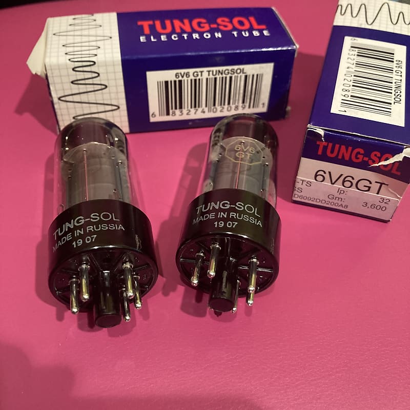 Tung-Sol 6V6GT - Black | Reverb