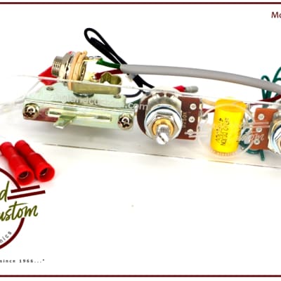 Hoagland Custom Handcrafted Standard Tele Wiring - 3-way - | Reverb