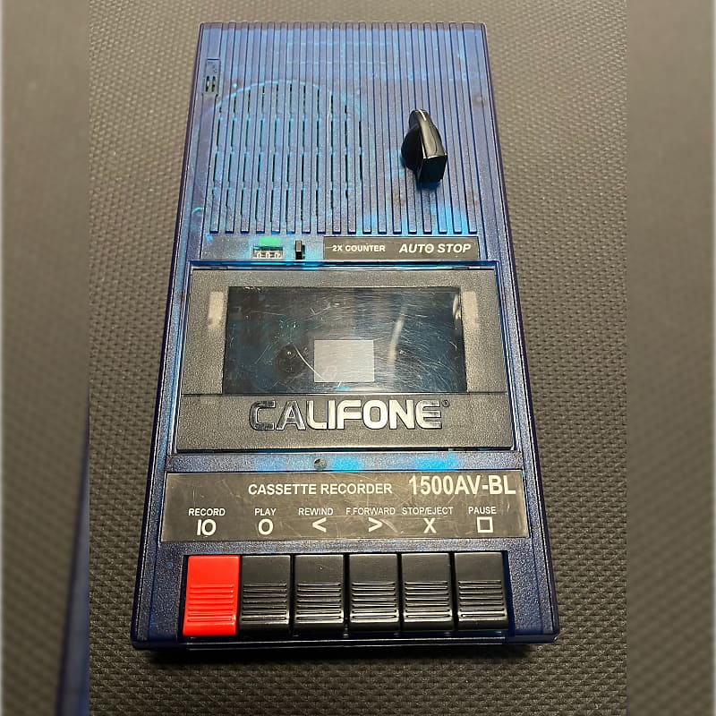 Modified Circuit Bent Vintage Califone Cassette Tape Recorder | Reverb