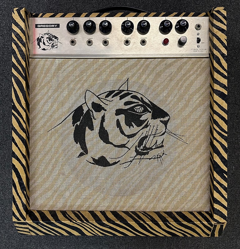 Vintage 1960's Gregory Tiger Amp in amazing condition! | Reverb