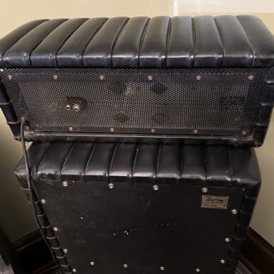 Kustom J595 2 Channel Tuck and Roll Amplifier 1970's - Black | Reverb