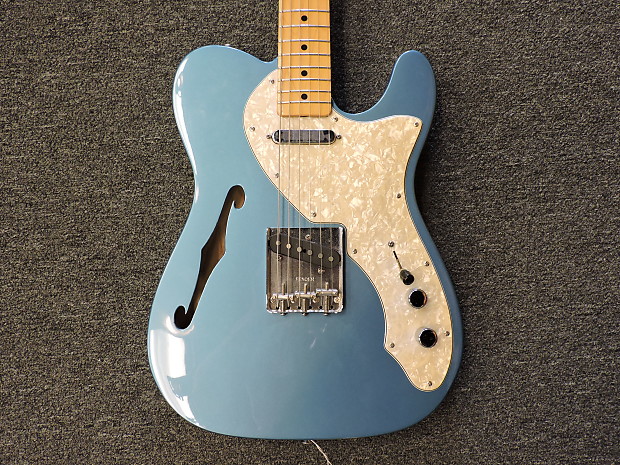 Fender '69 Thinline Telecaster 2002 Lake Placid Blue | Reverb